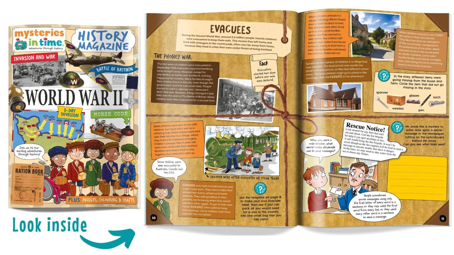 Spark Young Minds: History Magazine For Kids | Mysteries In Time